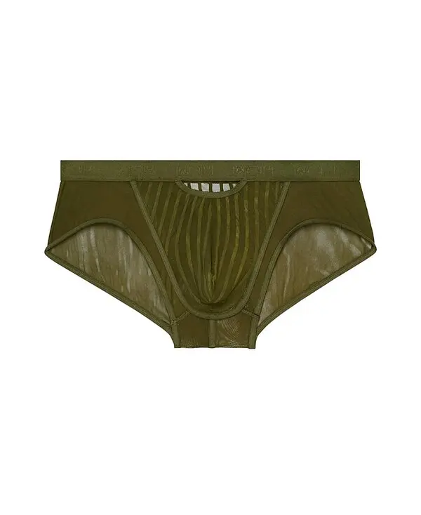 HOM Woh Personal Allure Mini Briefs - Olive