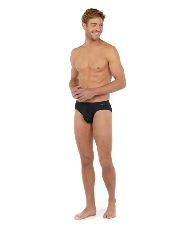 HOM Tencel Soft Comfort Mini Briefs - Black