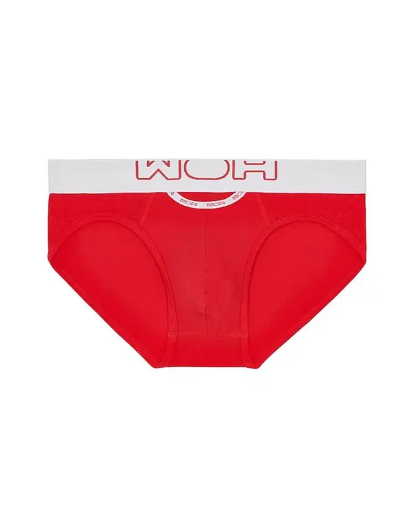 HOM Woh Sexy Fun Mini Briefs - Red