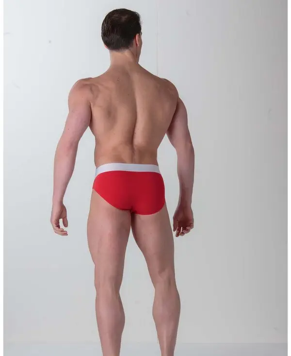 HOM Woh Sexy Fun Mini Briefs - Red