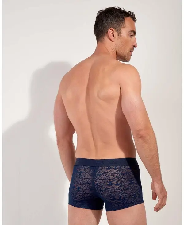 HOM Lace Trunk - Navy