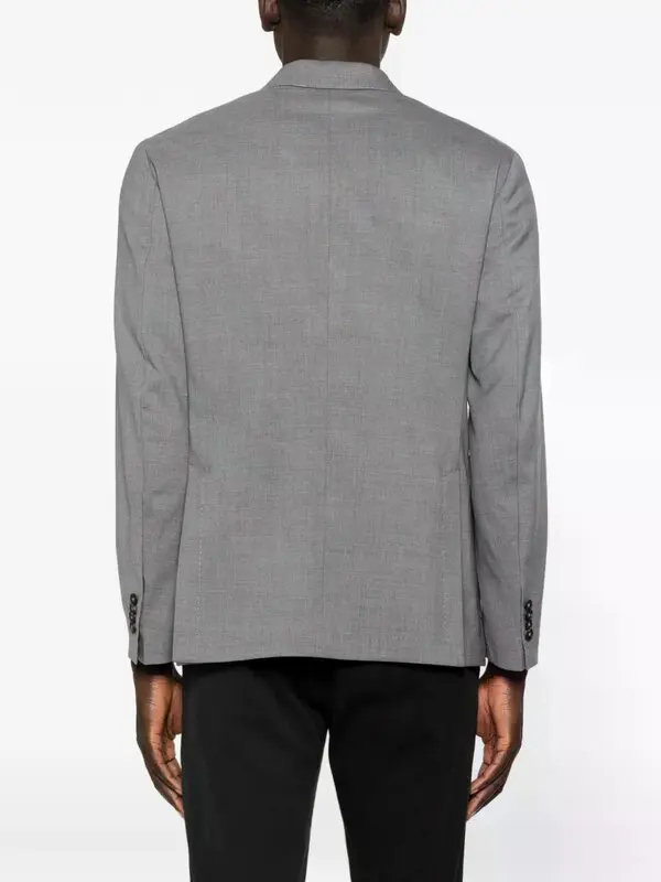 MANUEL RITZ Nuvola Double-breasted Blazer - Grey