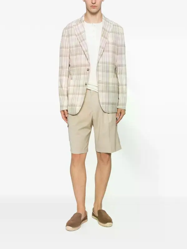 MANUEL RITZ Pleated Shorts - Neutrals
