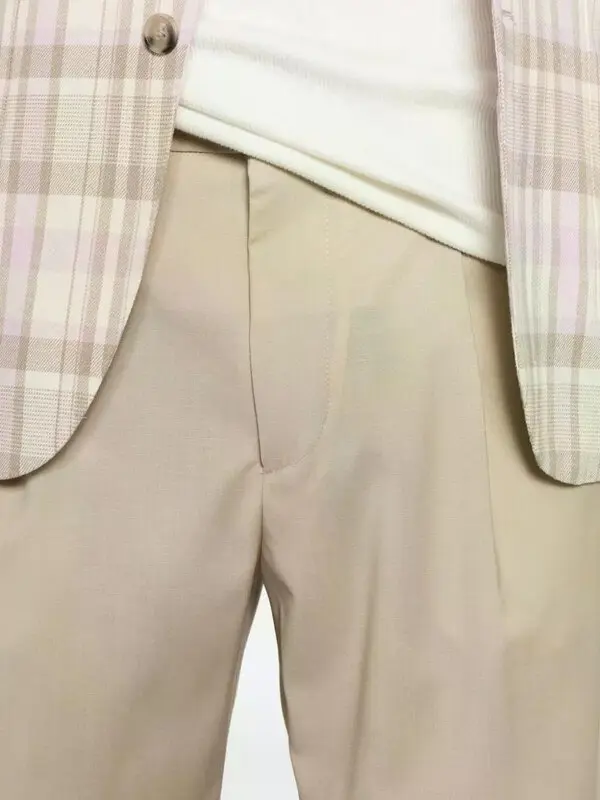 MANUEL RITZ Pleated Shorts - Neutrals