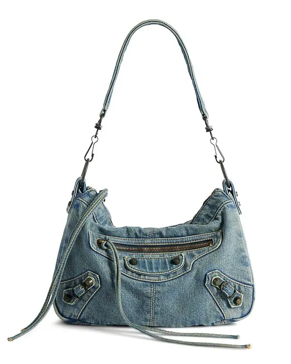 Balenciaga Le City Moto Small Bag - Blue