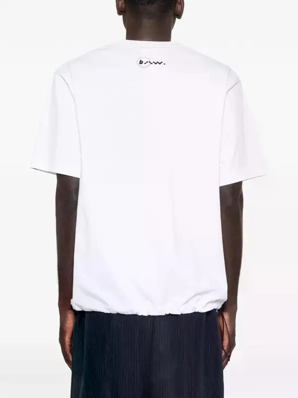 A BATHING APE Graphic-print Drawstring T-shirt