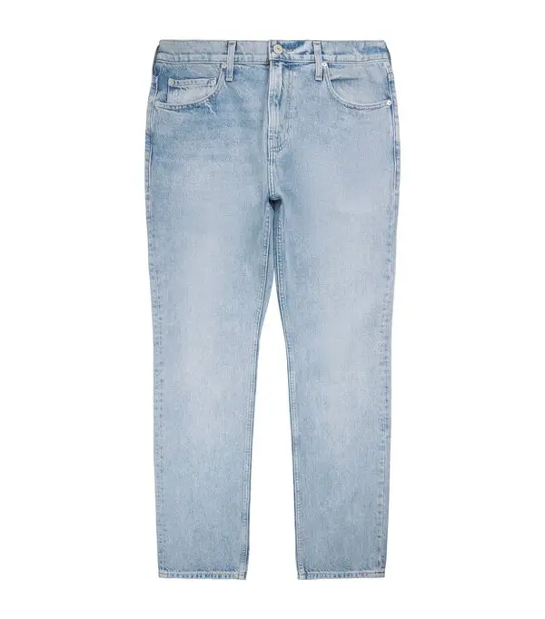 Paige Doheny Relaxed Straight Jeans - Blue