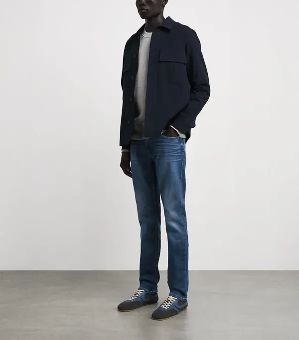 Paige Federal Slim Jeans - Blue