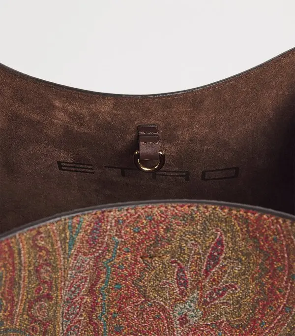 Etro Large Paisley Arnica Libra Tote Bag - Brown