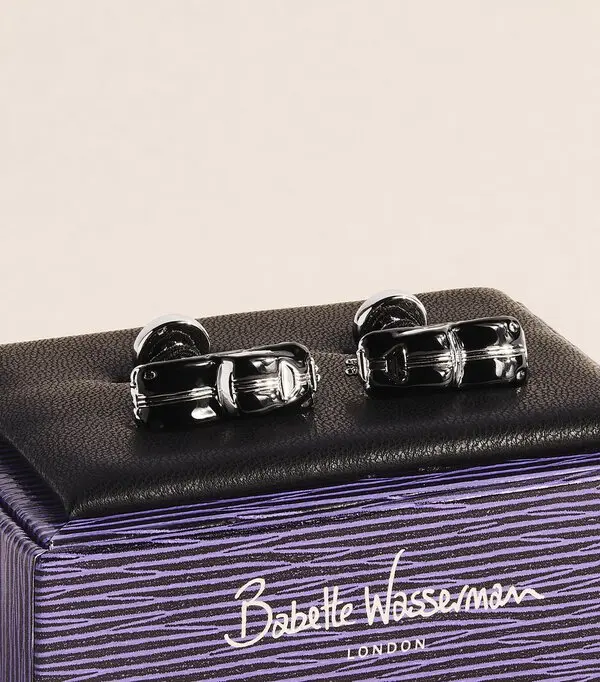 BABETTE WASSERMAN LONDON Retro Jag Cufflinks
