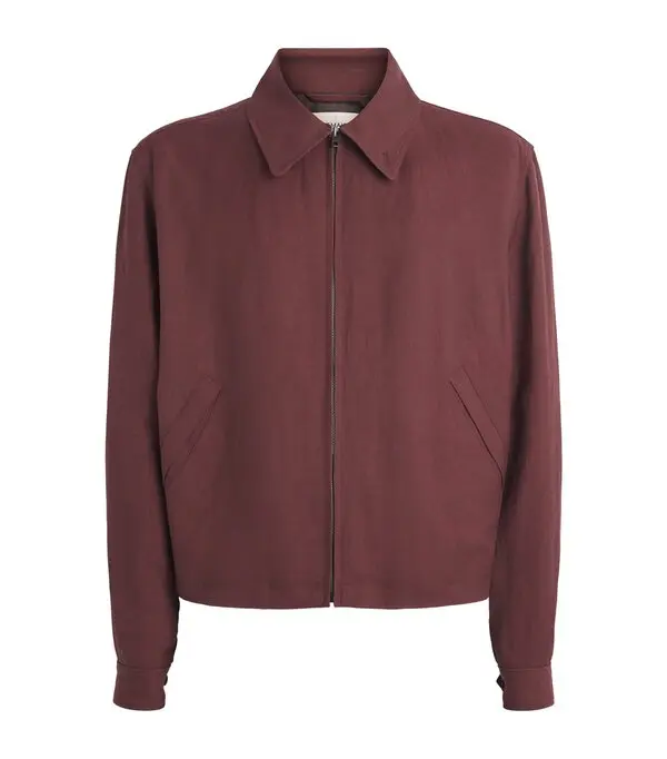LEMAIRE Gabardine Cropped Jacket