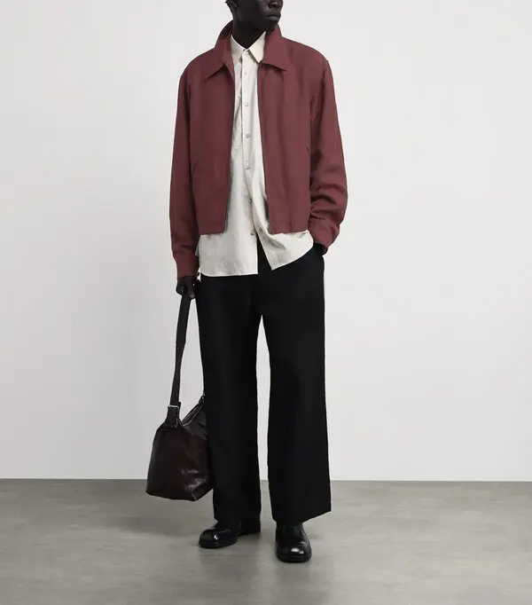 LEMAIRE Gabardine Cropped Jacket