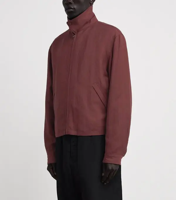 LEMAIRE Gabardine Cropped Jacket