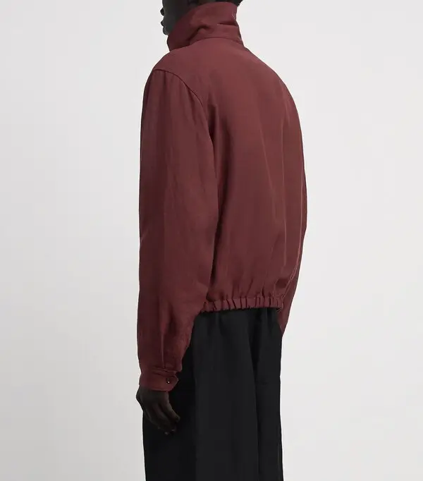LEMAIRE Gabardine Cropped Jacket