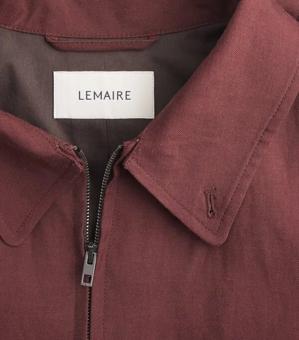LEMAIRE Gabardine Cropped Jacket