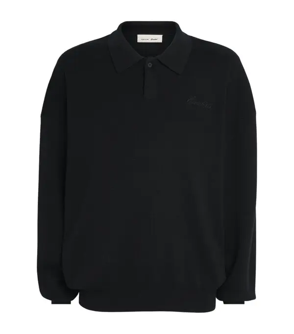 Fear Of God Knitted Signature Polo Sweater