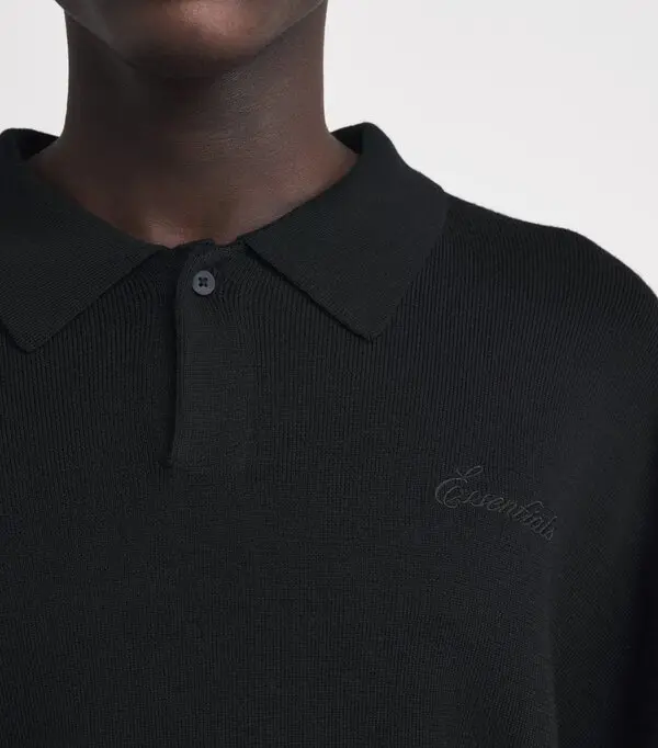 Fear Of God Knitted Signature Polo Sweater
