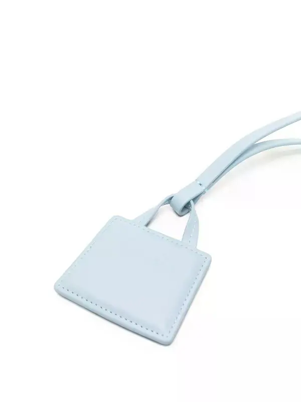 MC2 SAINT BARTH Logo-debossed Bag Charm - Blue