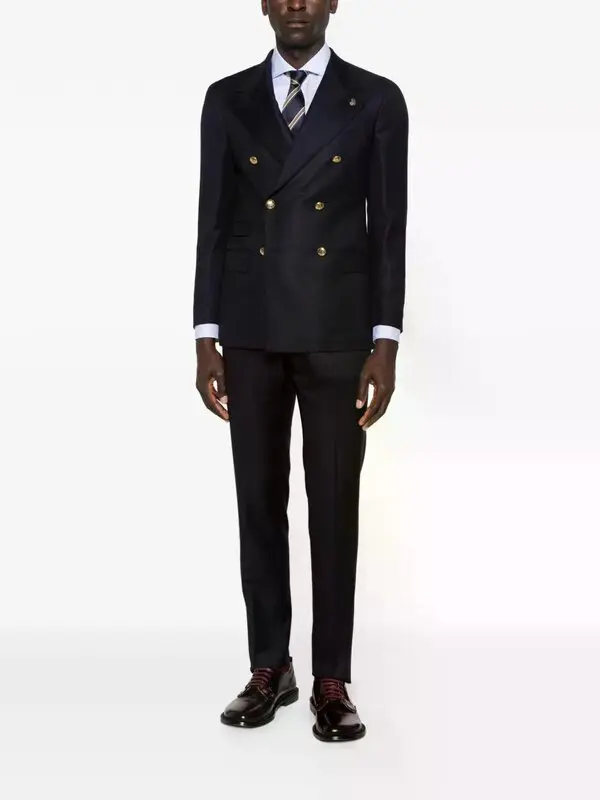 GABRIELE PASINI Double-breasted Wool Blazer