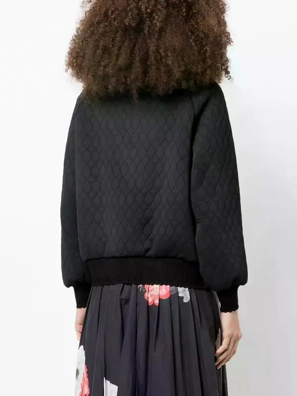 Shiatzy Chen Genisis Quilted Embroidered Jacket