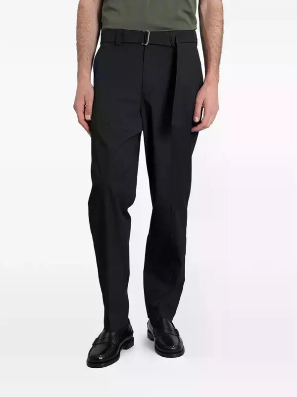 LOW BRAND Belted Trousers