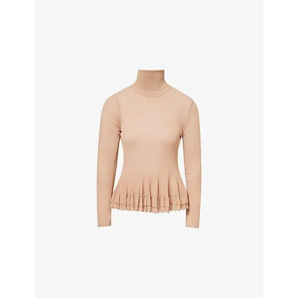 ASHLYN Merritt Turtleneck Knitted Top