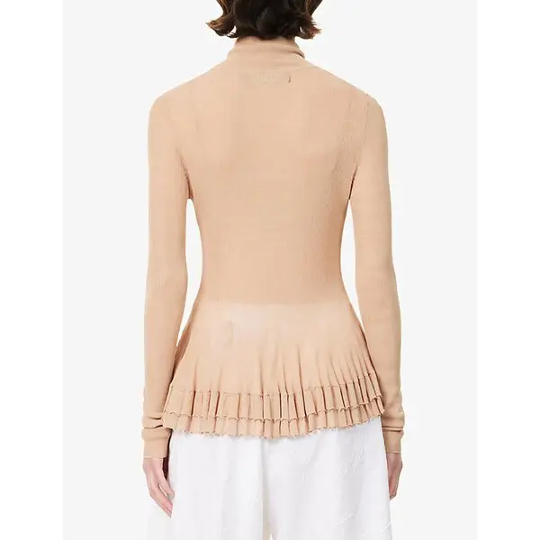 ASHLYN Merritt Turtleneck Knitted Top