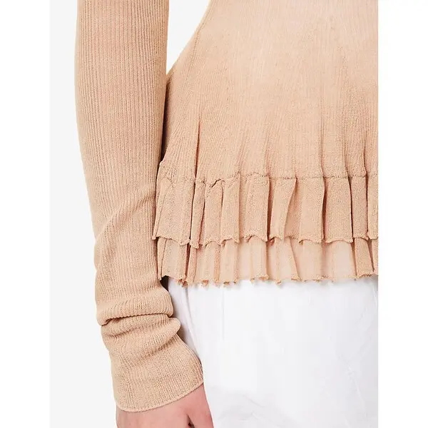ASHLYN Merritt Turtleneck Knitted Top
