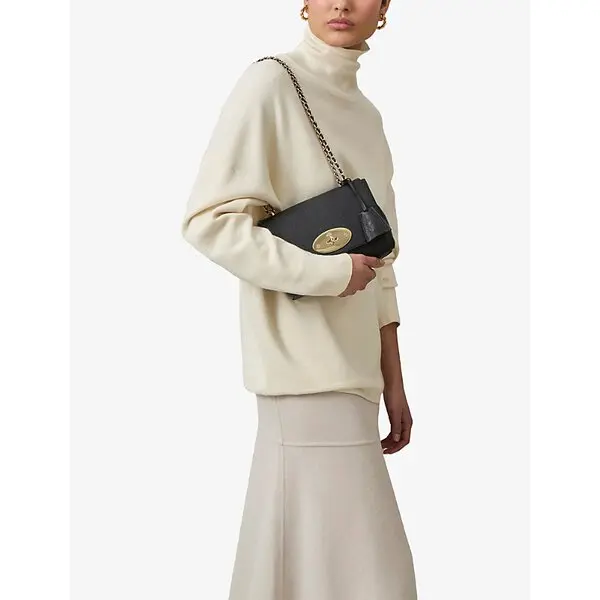 Mulberry Lily Leather Shoulder Bag