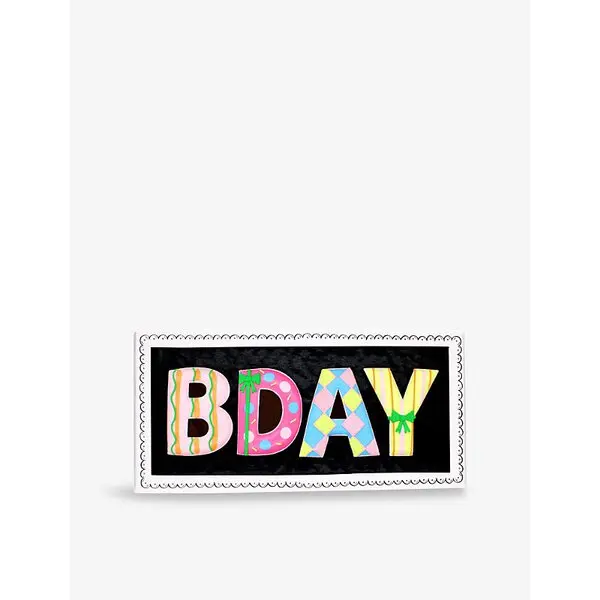 BISCUITEERS Bday Letterbox Chocolate Iced Biscuits 30g - One-color