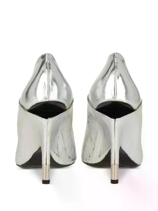 TOM FORD Pointed-toe Heeled Pumps - Silver
