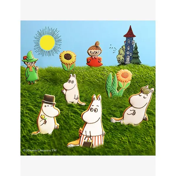 BISCUITEERS Moomin Gingerbread Iced Biscuit Tin