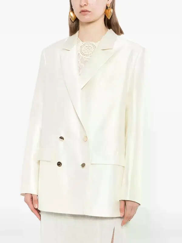 Cynthia Rowley The Breakers Blazer - Neutrals