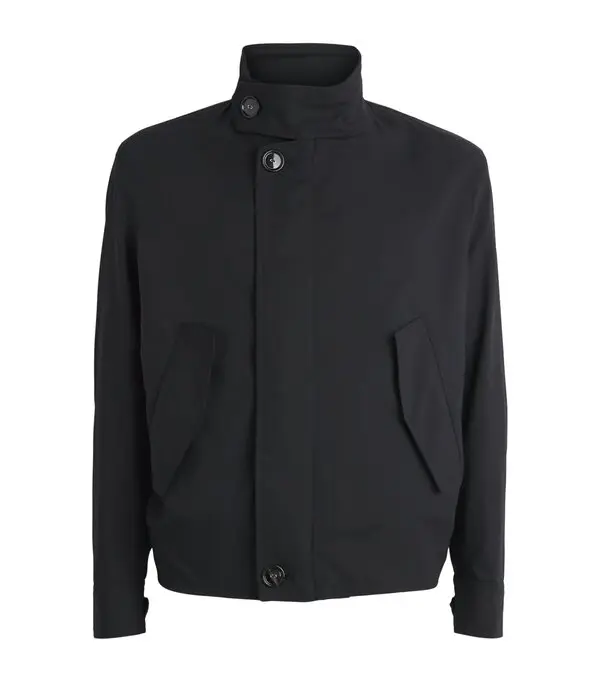 AMI Paris Virgin Wool Harrington Jacket