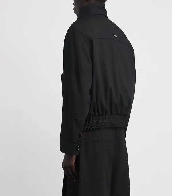 AMI Paris Virgin Wool Harrington Jacket