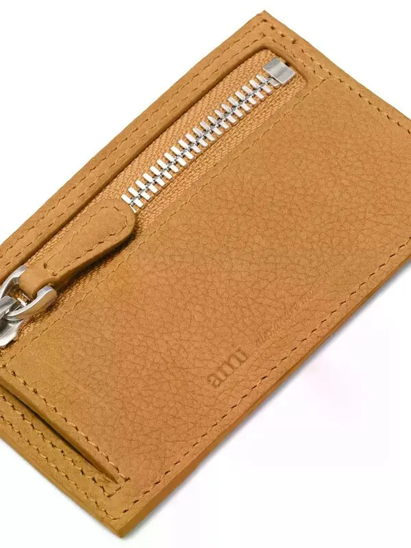 AMI Paris Carrousel Zipped Card Holder