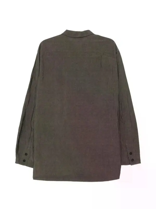 FORME D'EXPRESSION Crinkled-finish Shirt