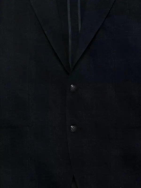 Tagliatore Notched-lapel Blazer - Blue