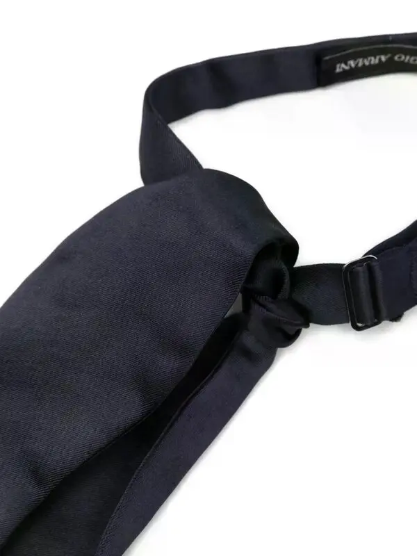 Giorgio Armani Satin-finish Adjustable Bow Tie