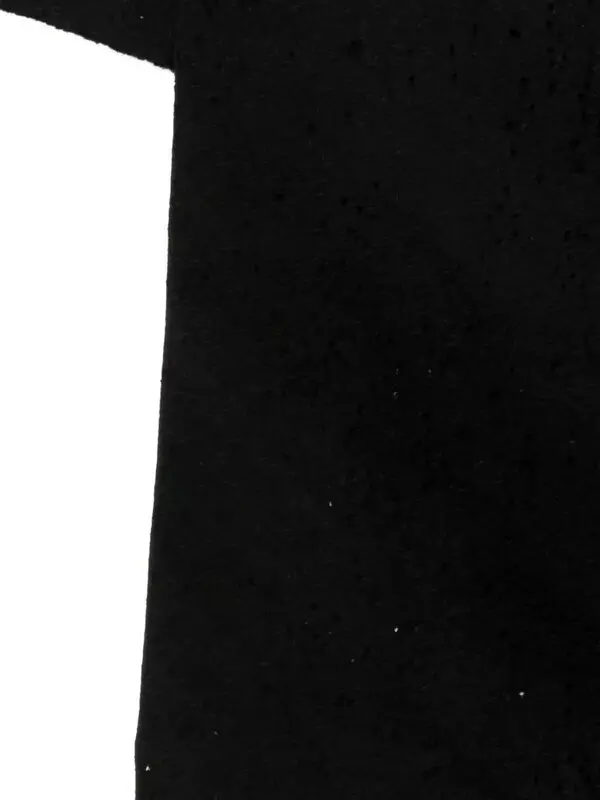 THOM KROM Distressed-effect T-shirt