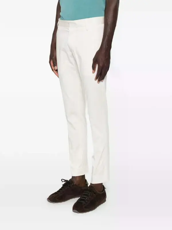 ENTRE AMIS Senna Belt-loop Trousers - Neutrals