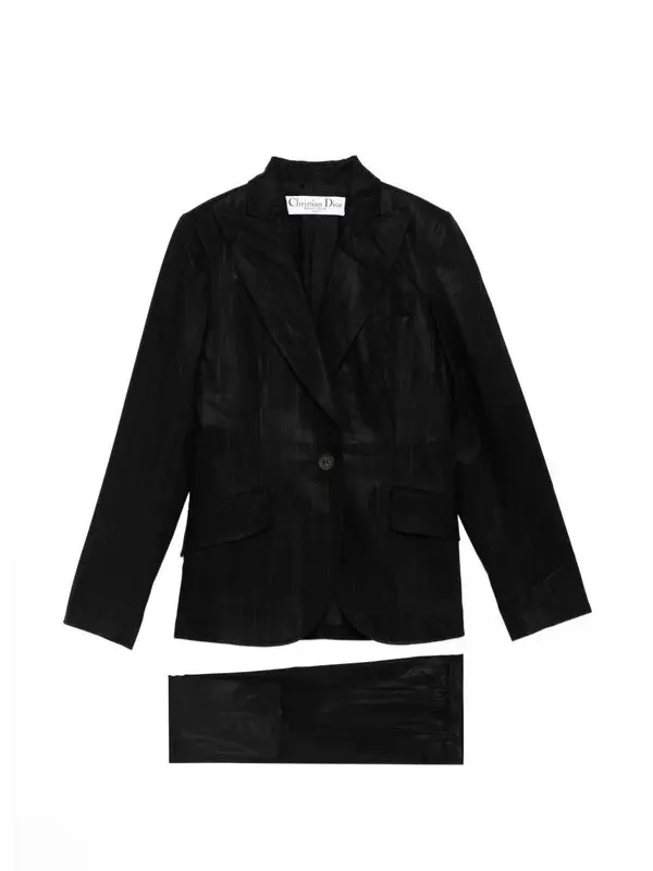 Dior Wool Pinstripe Suit Set