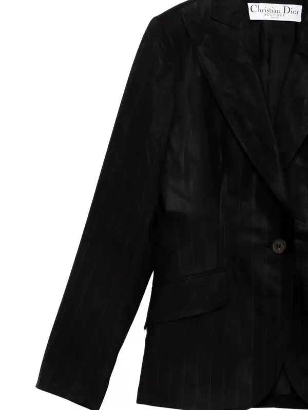 Dior Wool Pinstripe Suit Set