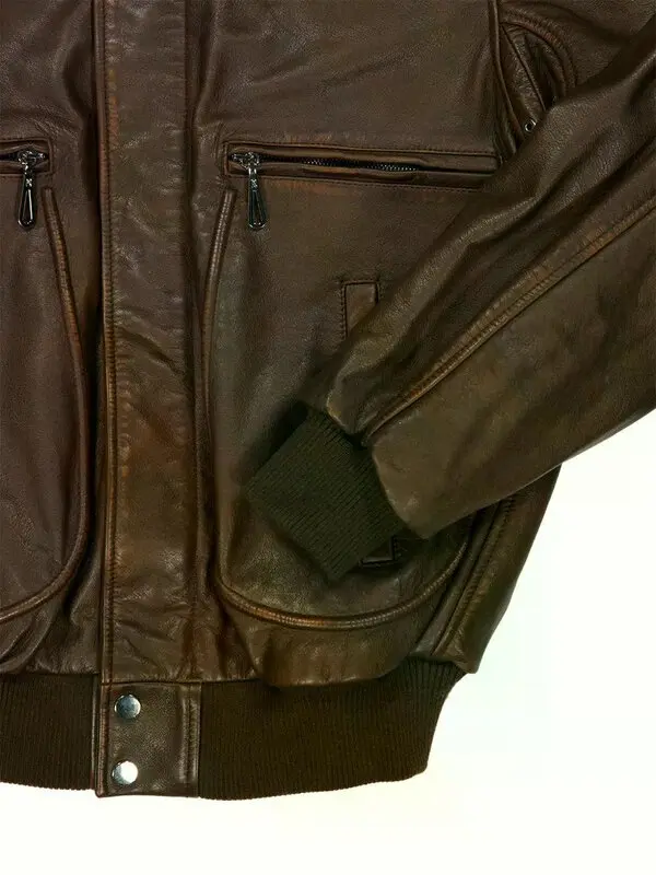 Rabanne Quilted-shoulder Leather Jacket
