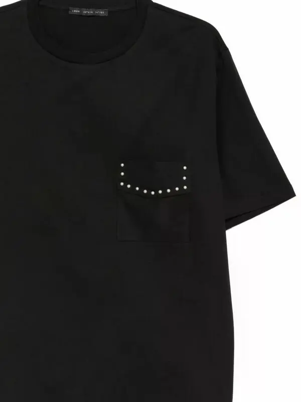 LOW BRAND Studded-pocket T-shirt