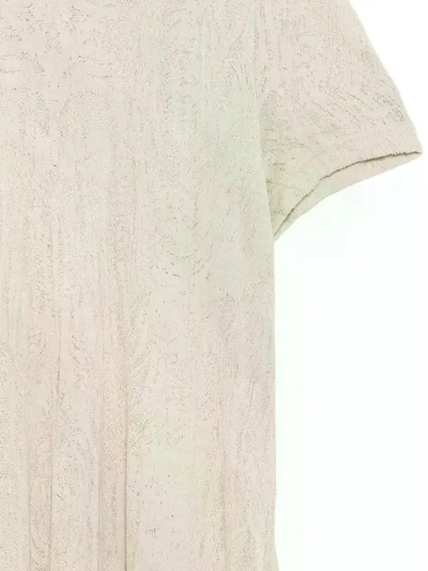 JULIUS Jacquard-weave Short-sleeve T-shirt