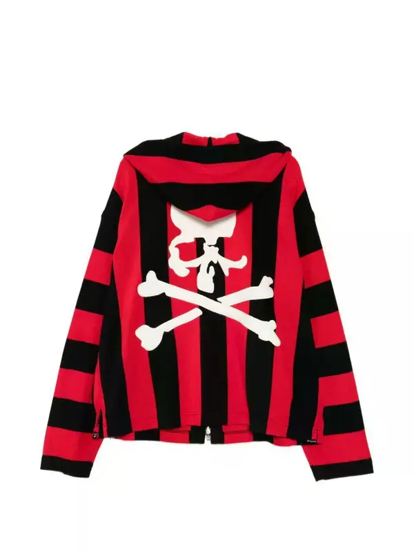 MASTERMIND WORLD Striped Drawstring Hoodie