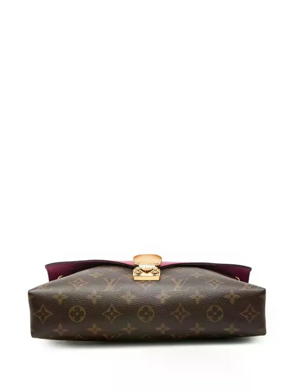LOUIS VUITTON 2015 Monogram Pallas Chain Shoulder Bag - Brown