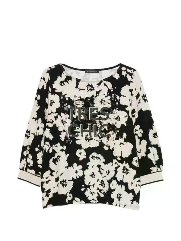 BETTY BARCLAY Abstract-pattern T-shirt