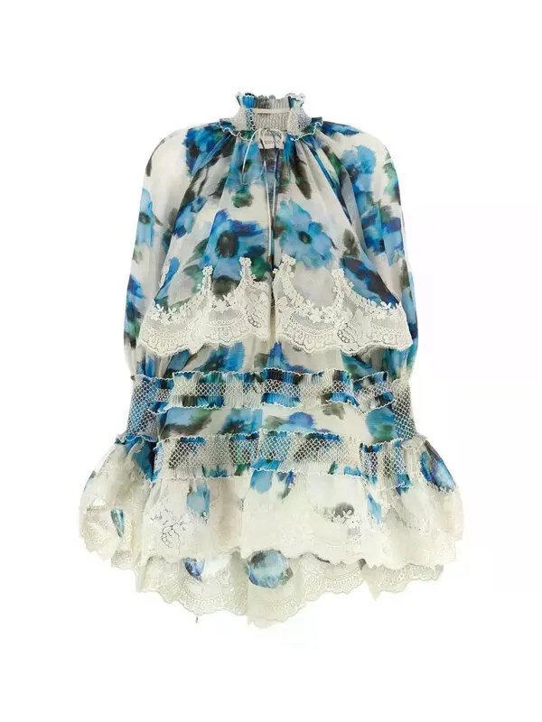 Zimmermann Alchemy Floral-print Mini Dress